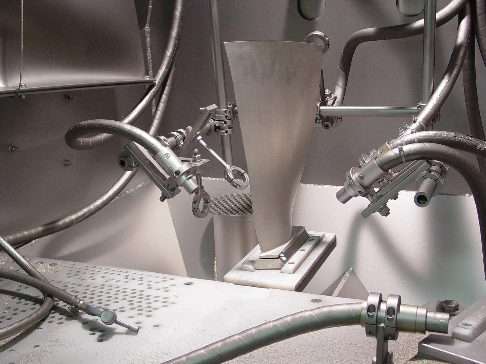CNC Rotary Table Shot Blasting Machine - Innovative Peening Systems